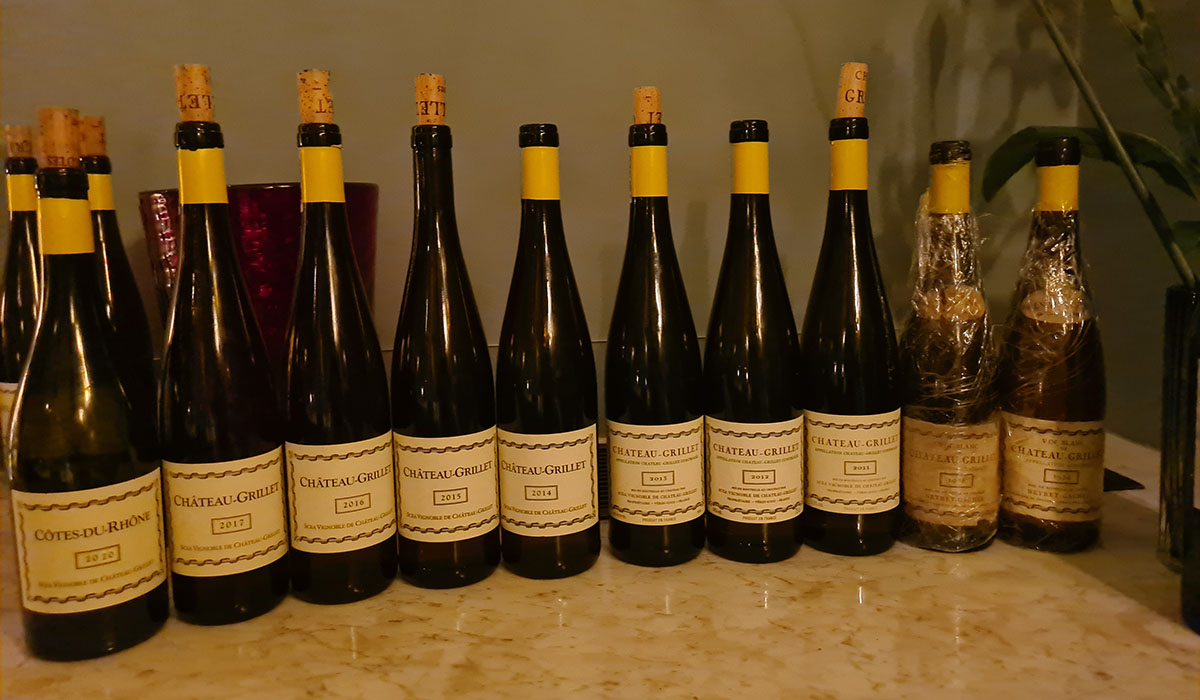 A Vertical of Château Grillet